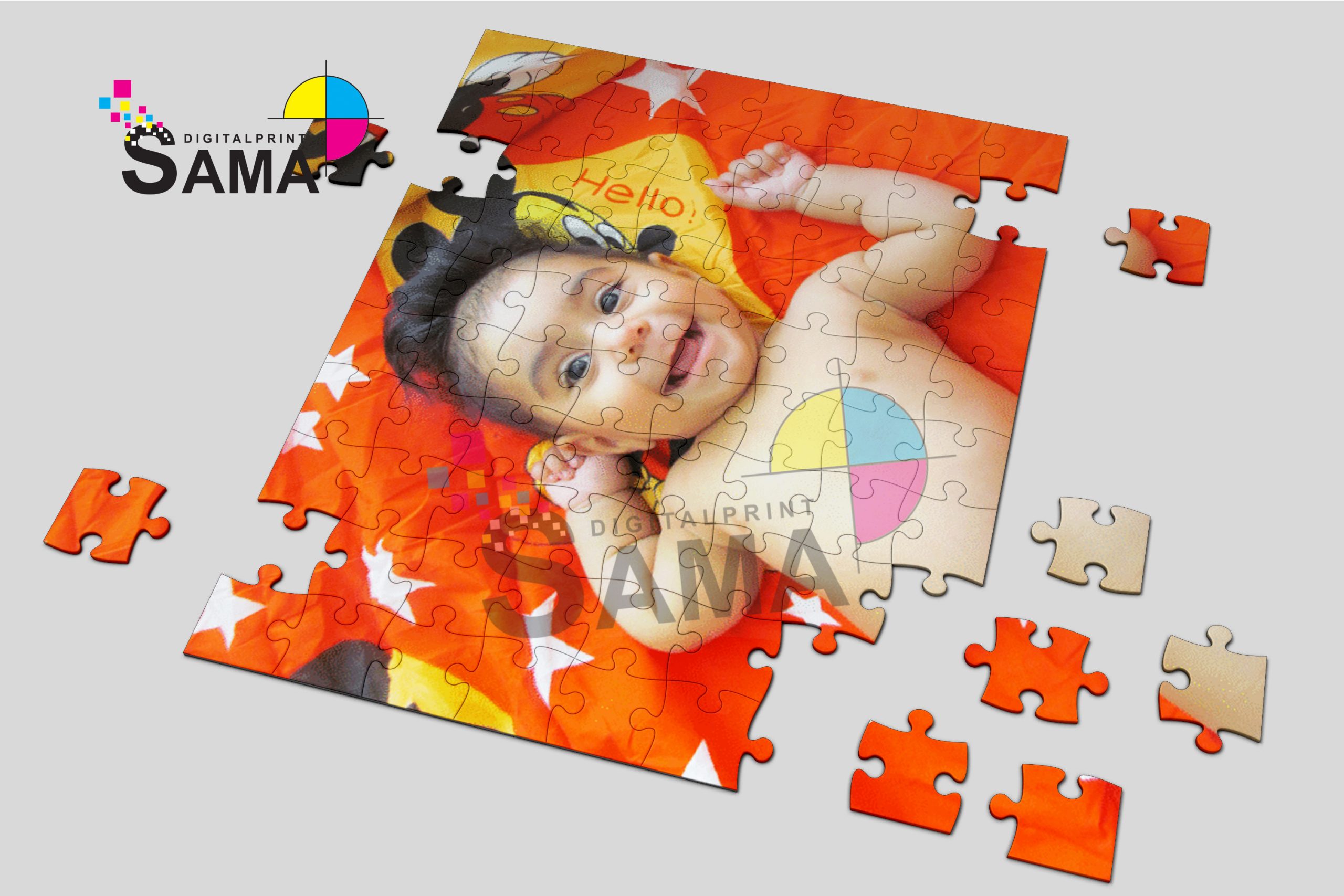 پازل طرح عکس پسر - چاپ سما